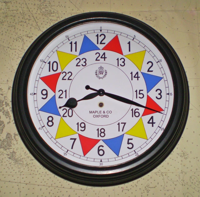 RAF SECTOR CLOCK, WW2 Operations Room, Battle of Britain, Replica ...