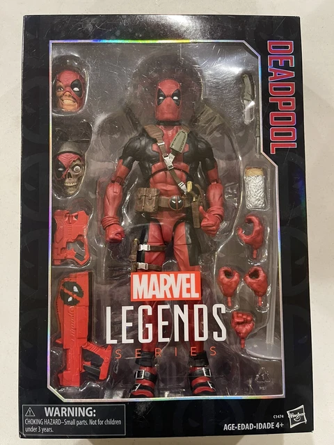 HASBRO MARVEL LEGENDS Series Deadpool 12" Inch Action Figure New In Box ...