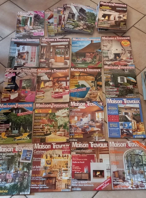 LOT 33 MAGAZINES Maison & Travaux Années 1981 1982 2001 2002 ... Voir Detail EUR 25,00 - PicClick FR