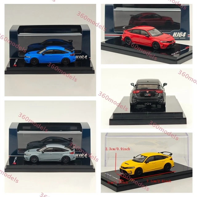 HOBBY JAPAN 1/64 CIVIC TYPE R (FL5) Diecast Model Car Limited ...