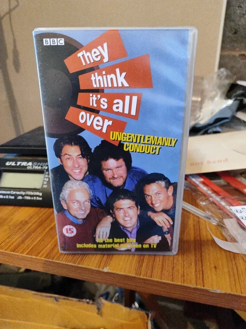 THEY THINK ITS all over vhs Video Tape Ungentlemanly Conduct £0.99 ...