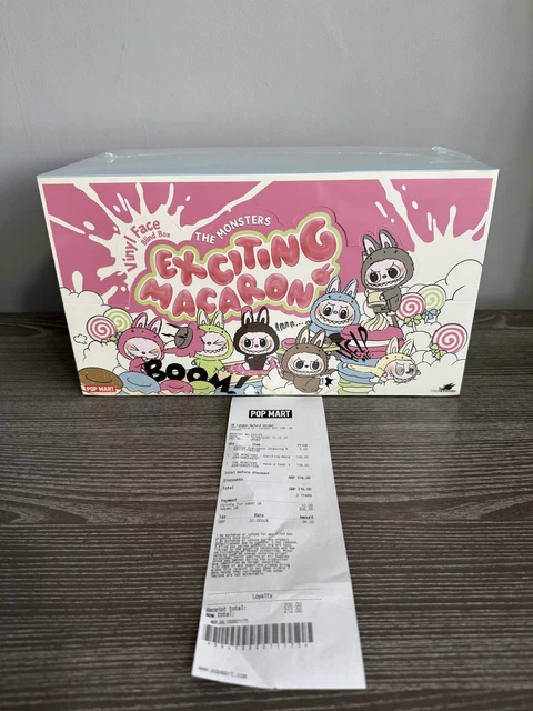 POP MART LABUBU The Monsters Exciting Macaron Vinyl Full Set of 6 ...