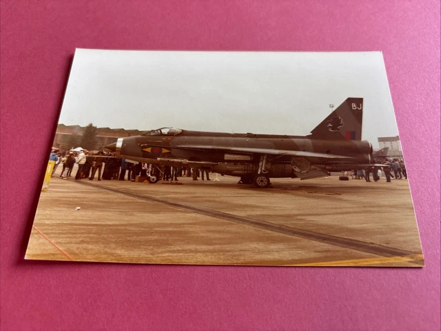 ROYAL AIR FORCE English Electric Lightning XS901 colour photograph £1. ...
