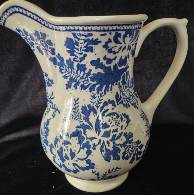 MASONS IRONSTONE BLUE Balik pattern 9" Jug Have Never Seen Another £50. ...
