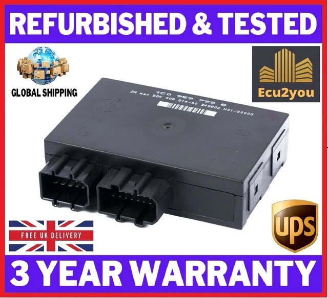 REFURBISHED VOLKSWAGEN GOLF IV / Bora COMFORT CONTROL MODULE 1C0959799B ...