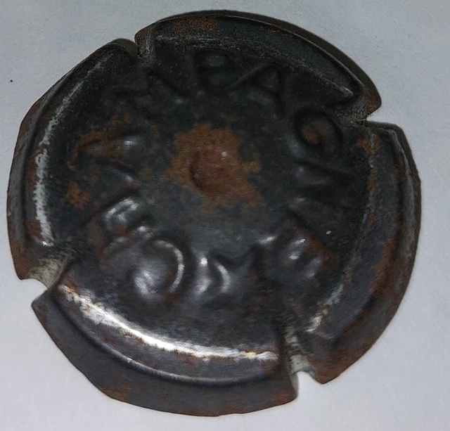 ANCIENNE CAPSULE DE champagne générique METAL N°369p cote 6e TRES RARE ...