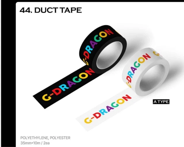 G-DRAGON 2025 WORLD Tour Official MC Tape A Type £121.84 - PicClick UK