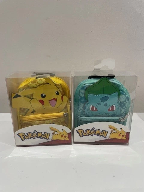 POKEMON MICRO MINI Bags Pikachu & Bulbasaur £21.50 - PicClick UK