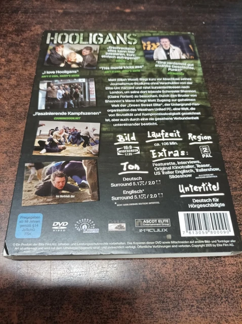 HOOLIGANS - STAND Your Ground DVD Elijah Wood 25 % Rabatt beim Kauf von ...