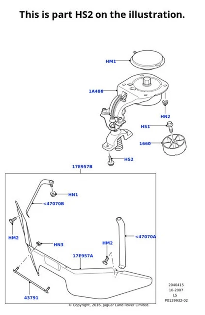 LAND ROVER GENUINE Screw Fits Range Rover Sport/Velar/Range Rover ...
