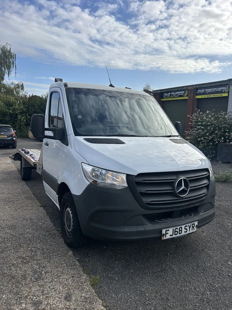 MERCEDES SPRINTER 314 LWB Recovery Truck 2018 ULEZ CLEAN AIR EXEM £1.00 ...