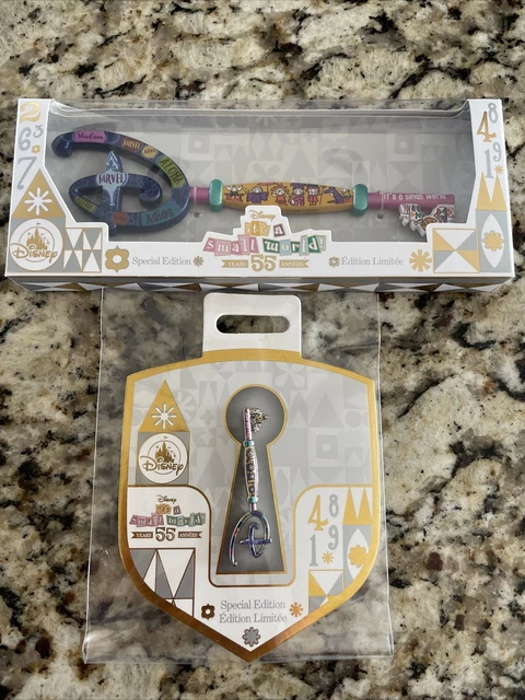 DISNEY IT’S A Small World Key And Key Pin 55 Years Special Edition FREE ...