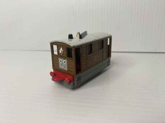 ERTL THOMAS THE Tank Engine & Friends Vintage Toby No # 4372 1989 Die ...