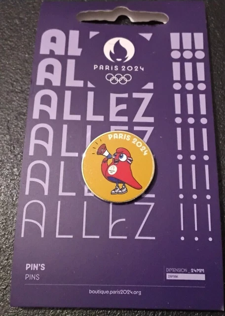 Pins Officiel Des Jeux Olympiques De Paris 2024 Mascotte Aller Porte