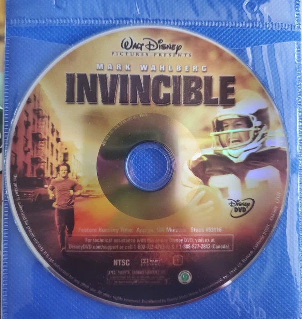 INVINCIBLE DISC ONLY Loose DVD Disney $2.00 - PicClick CA