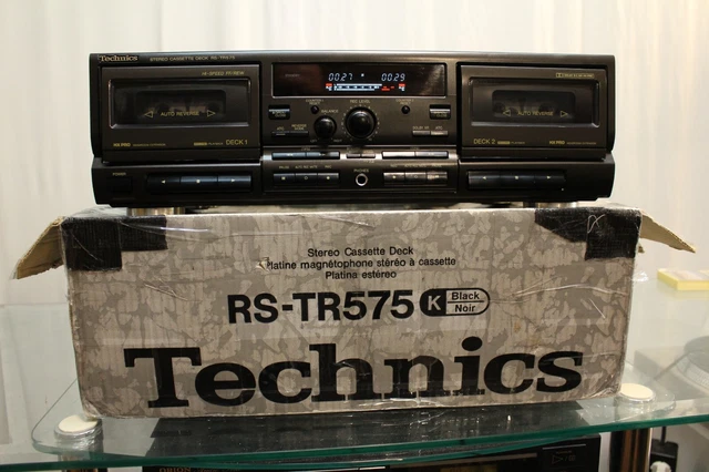 TECHNICS RS-TR575 DOPPEL Aufnahme Kassetten Dual Record Cassette Deck ...