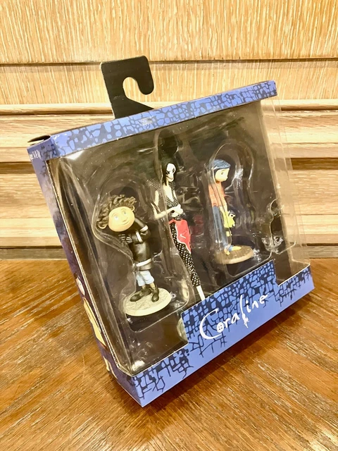 NECA CORALINE WYBIE Mother The Cat "Best Of" Pvc 4 Mini Action Figure ...