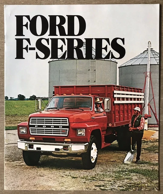 1982 FORD F-SERIES original American sales brochure EUR 13,70 - PicClick FR