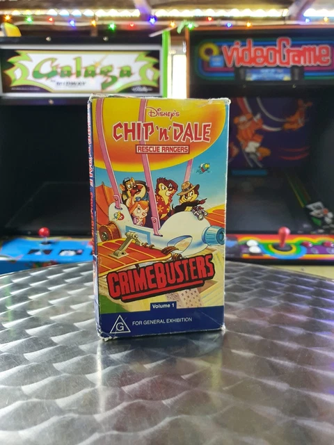 Chip N Dale Rescue Rangers Crime Busters Volume 1 Disney Vhs Video Tape £427 Picclick Uk