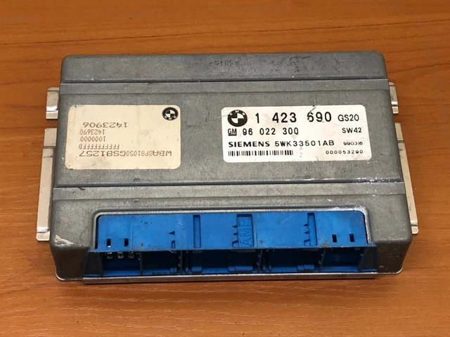 BMW E39 E46 Gearbox Control Module Unit Ecu Siemens 5wk33501ab 1423690 ...