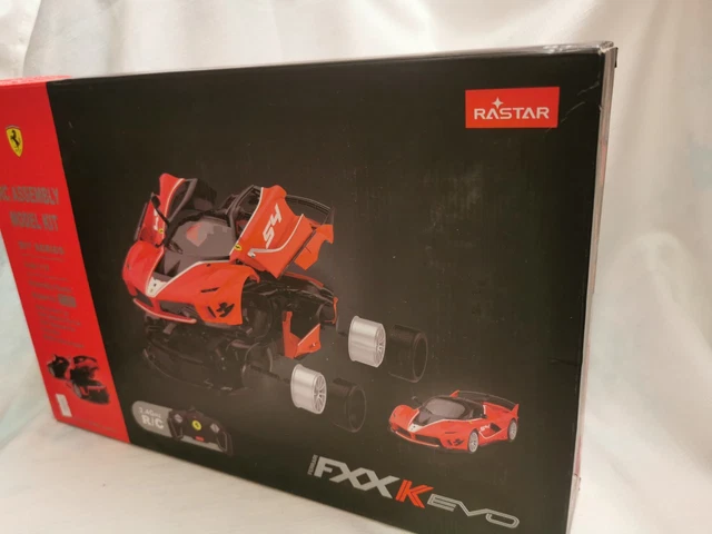 FERRARI FXXK EVO Diy Series RC Assembly Model Kit Rastar 1:18 £12.99 ...