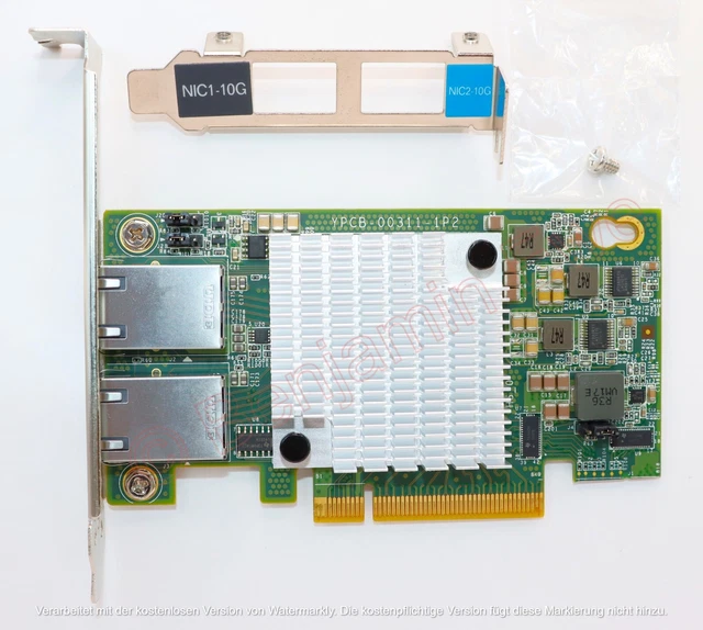 VERSAND AUS DEUTSCHLAND: 2x10Gbit/s Netzwerkkarte, Intel X540-AT2 ...
