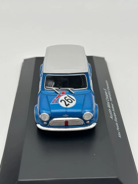 MODELLI AUTO 1:43 Atlas Editions Austin Mini Cooper S Alec Poole #261 ...