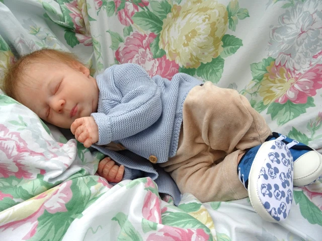 SOLD- CAN BE ORDERED Reborn baby big boy Realborn Kim (Kimberly) 21 ...