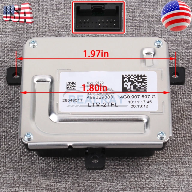 4G0907697G NEW DAYTIME Running Light Control Module For 14-17 VW Golf ...