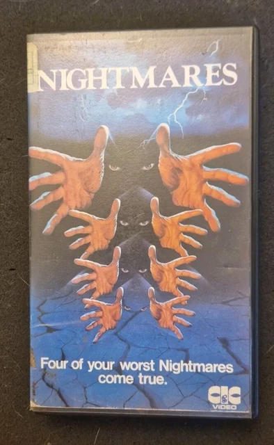 NIGHTMARES RARE AU CIC Video VHS 80s cult sci-fi horror anthology £7.99 ...