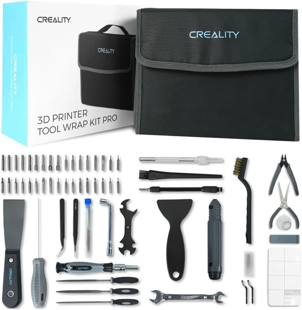 CREALITY 3D PRINTER Tools Wrap Pro Kit Assembly/Removal/Finishing ...