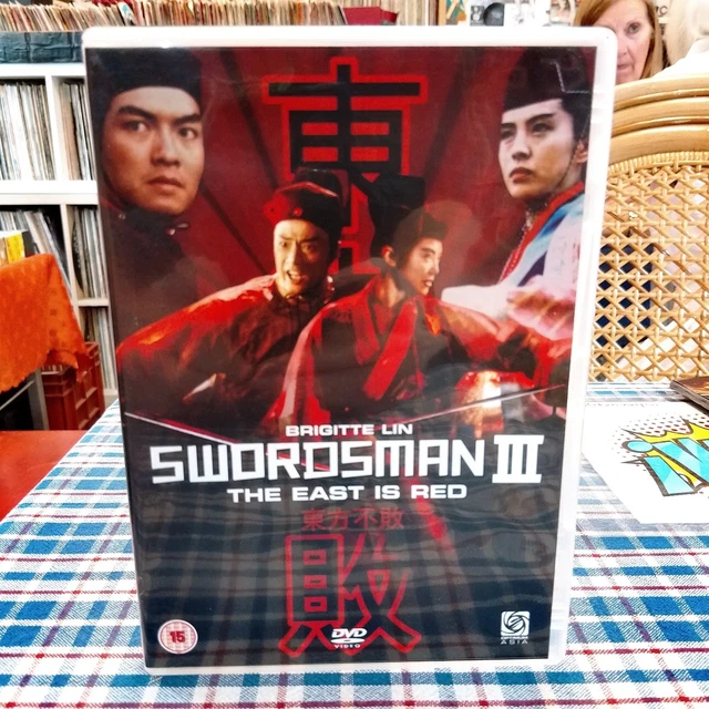 SWORDSMAN 3 III - The East Is Red DVD Brigitte Lin * cert 15 UK Release ...