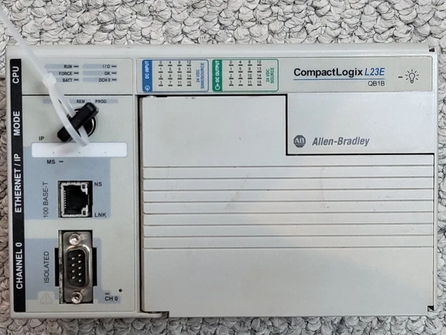 ALLEN BRADLEY 1769-L23E-QB1B CompactLogix 5323E Packaged Controller ...