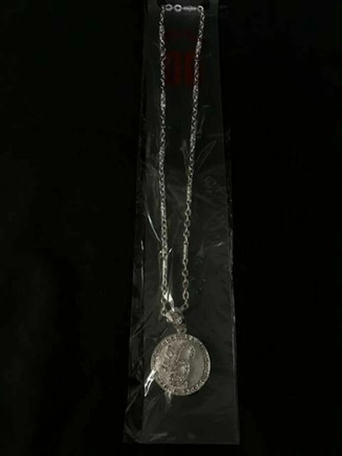 HIP HOP JEWELRY Iced Out Chrome G-UNIT Silver Spinner Necklace Pendant ...