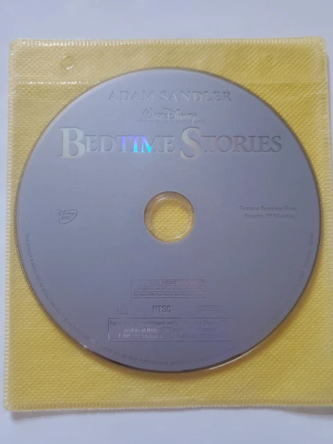 BEDTIME STORIES WALT Disney Pictures Loose Disc DVD EUR 1,67 - PicClick IT