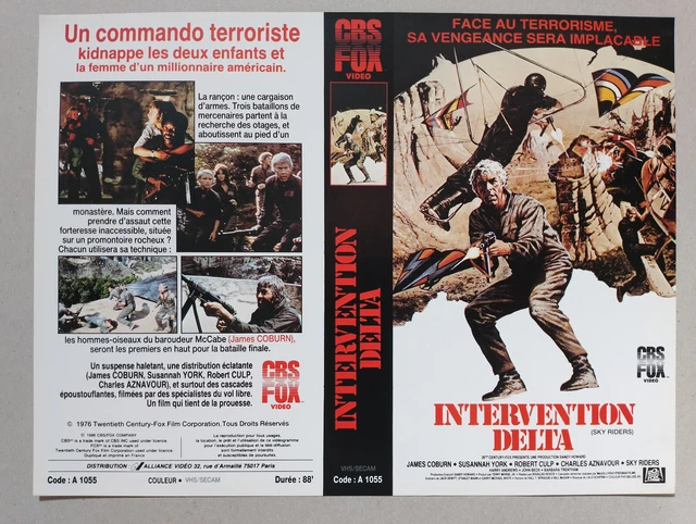 JAQUETTE VHS - Intervention Delta - Vhs Sleeve EUR 5,00 - PicClick FR