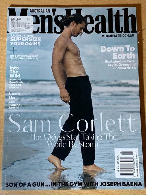 AUSTRALIAN MEN'S HEALTH Mens Magazine May 2022 Sam Corlett Joseph Baena ...