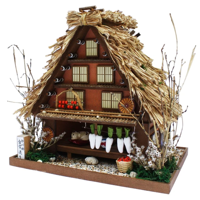 BILLY HANDMADE DOLLHOUSE Kit Road Series Road Shirakawa Go 8611 Japan £ ...