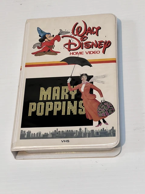 MARY POPPINS WALT Disney Home Video VHS 1980's Rare Original Artwork £ ...