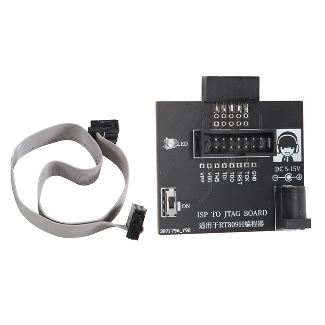 ISP TO JTAG Board for RT809H Programmer MCU TMS320F28035 DC 5-15V Fast ...