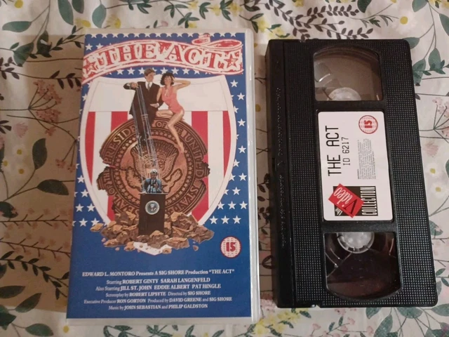 THE ACT VHS Video Robert Ginty Sarah Langenfeld EXCELLENT CONDITION ...