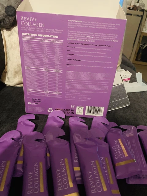 REVIVE COLLAGEN MENOPAUSE Beauty Sleep Collagen Sachet Drink - 14 ...