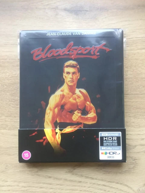 BLOODSPORT, 2 DISC Ltd Collector's Edition Steelbook, 4K UHD and Blu ...