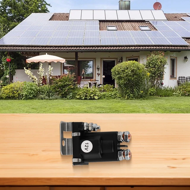 RELAIS ISOLATEUR BATTERIE 12V Solénoïde Normalement Ouvert pour Boîtier ...