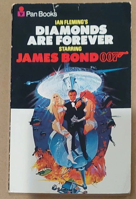 IAN FLEMING JAMES BOND 007 Diamonds Are Forever SEAN CONNERY Movie ed ...