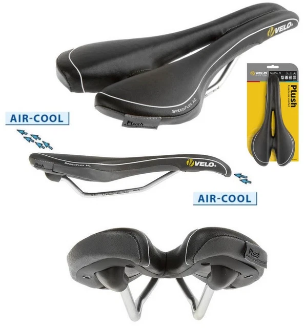 VELO PLUSH SPEEDFLEX AC bicycle saddle airchannel comp bicycle saddle ...