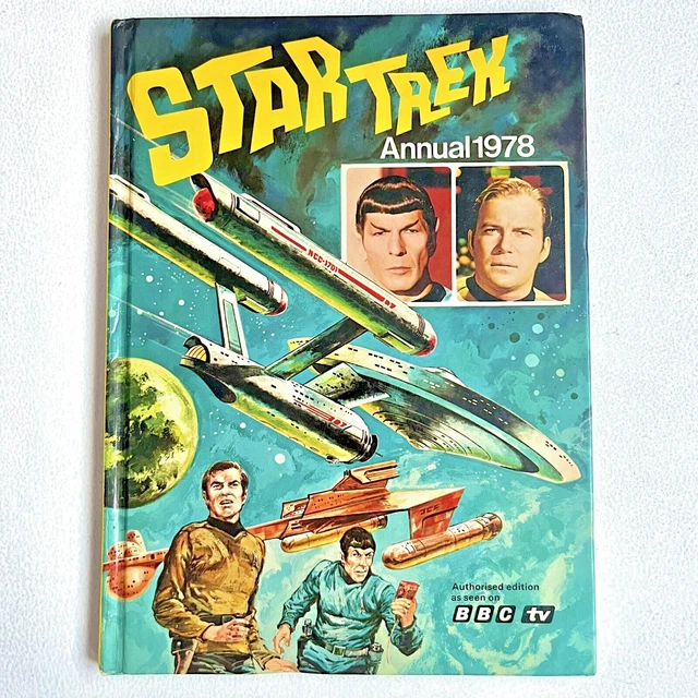 STAR TREK ANNUAL 1978 | Unclipped Vintage Hardback Book | Capt. Kirk ...