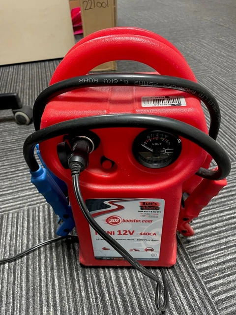 SOS BOOSTER PACK Micro 12v 440CA Professional Quality Power Pack £169. ...
