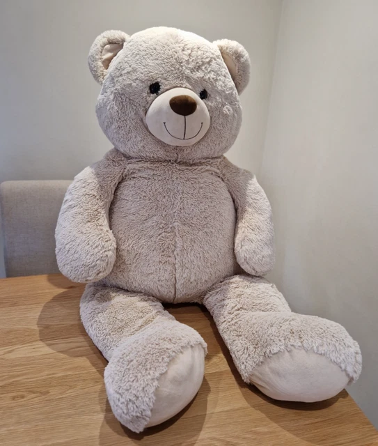 ENORMOUS HUGE Plush Cuddly Bear, Brown, Size 4.5 Ft / 142cm ...