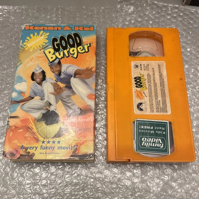 NICKELODEON GOOD BURGER (VHS, 1998) Kenan & Kel Vintage OOP 1990s ...